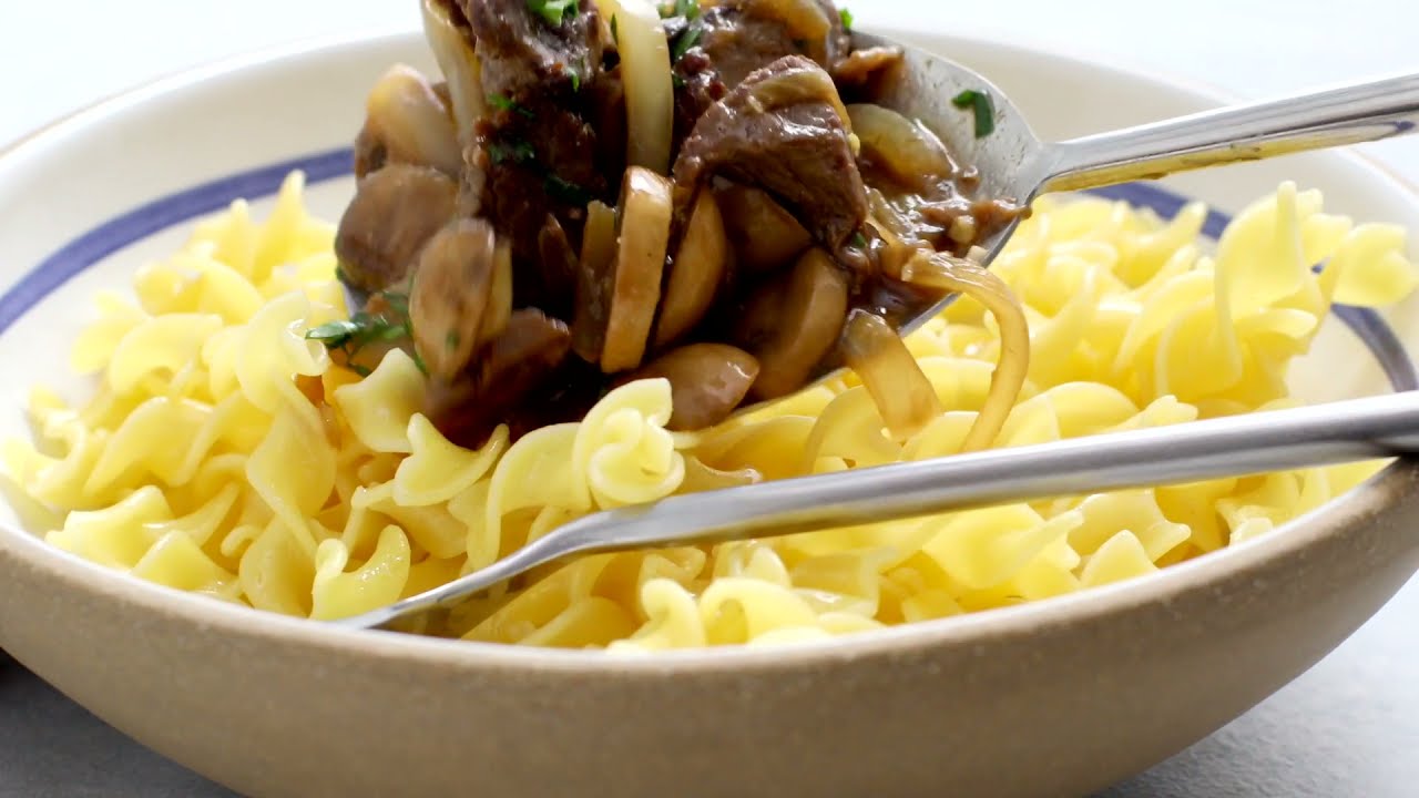 Steak Tips with Mushroom Gravy
