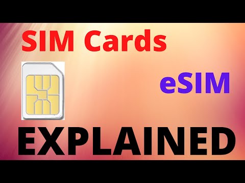 SIM Card Explained | eSIM | SIM Format | IMSI | MSISDN | MULTI SIM