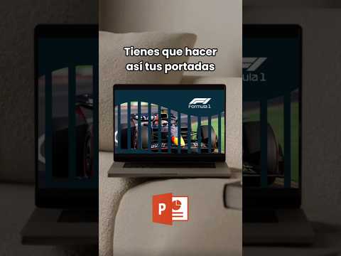 Aprende a hacer portadas profesionales #viral #powerpoint #trucos #tutorial