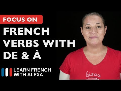 French Verbs with "DE" and "Γ"