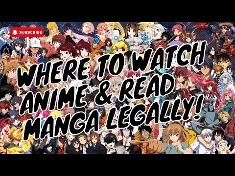 Where to Watch Anime and Read Manga...LEGALLY!