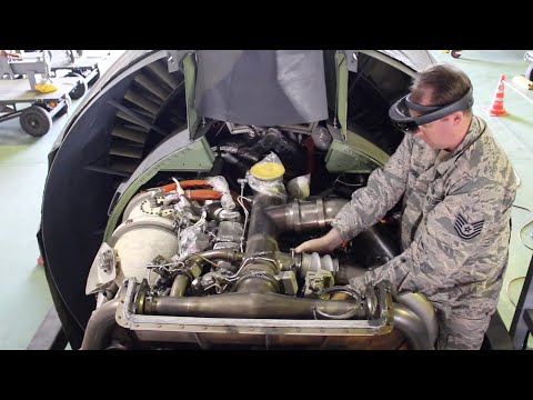 US Air Force Aircraft Maintenance Training with Augmented Reality