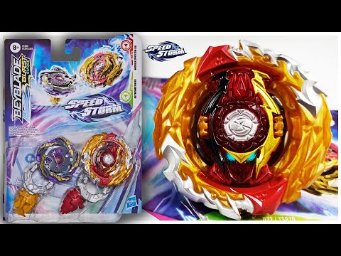 NEW WORLD SPRYZEN S6 LIMITED UNITED-SP SPEEDSTORM BEYBLADE BURST SURGE REVIEW LEFT SIDE REMOVED?!!