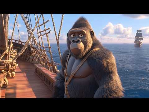Adventure on the Mysterious Island | Animated Family Movie | Full in English