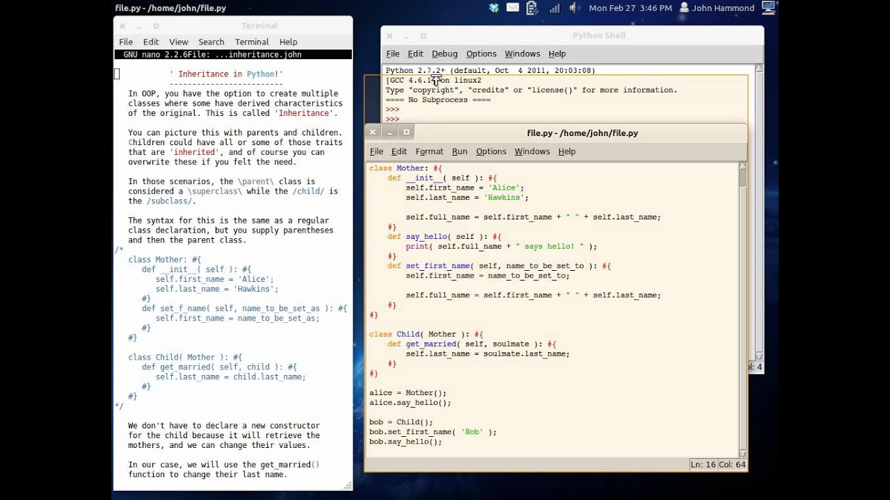 Python 30 Inheritance