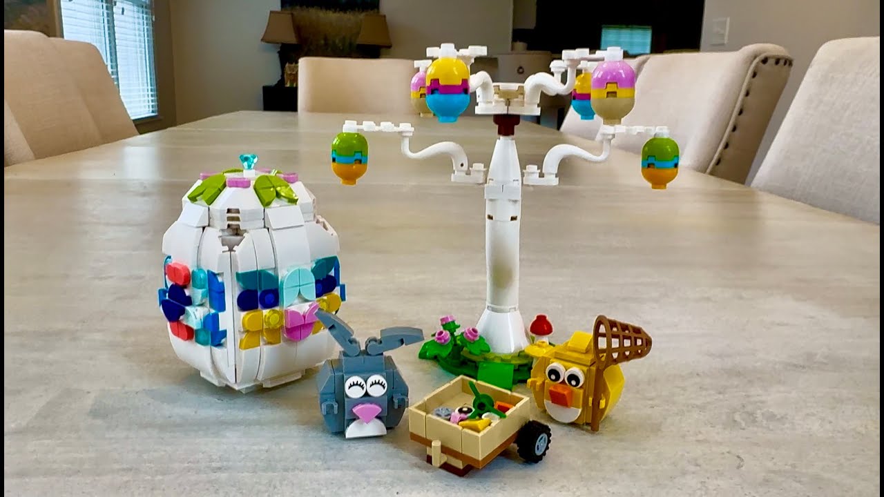 LEGO Decorative Easter Egg vs LEGO Easter Bunny Chick Egg Hunt | Which set is the best Easter gift?