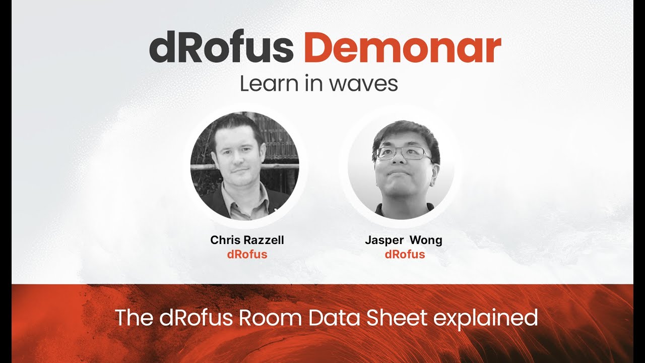 dRofus Demonar - The dRofus Room Data Sheet explained