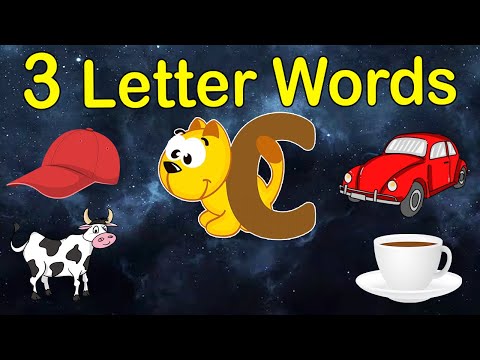 3 Letter Words Starting With 'C' / Phonics / Learn to Read / Word Magic / Word Family / Kindergarten