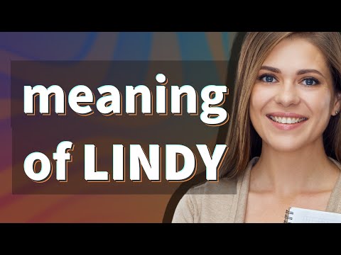 Lindy | meaning of Lindy
