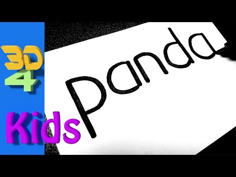 Turn word into cartoon - Very Easy ! PANDA Wordtoon 42