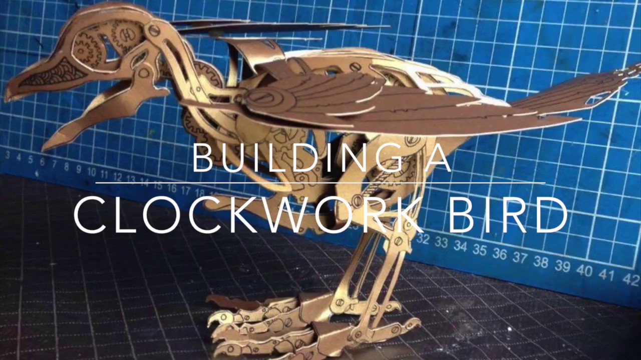 Clockwork bird construction
