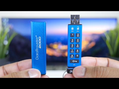 USB Flash Drive with Keypad - Kingston DT2000 Review