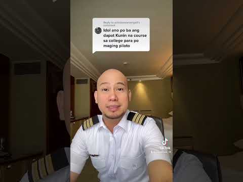 Anong course para maging piloto? #pilot #shorts #aviation #airline