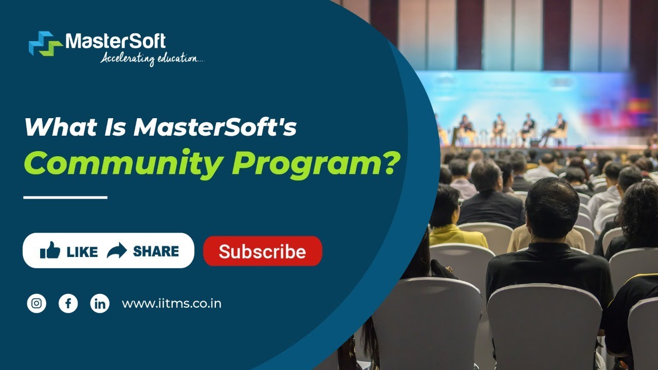 Join MasterSoft’s community program to connect with like-minded individuals