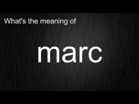 Struggling with "marc"? Here's How to Use it Like a Pro