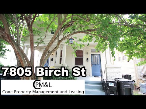 RENTED | 7805 Birch St New Orleans LA 70118 | Coxe Property Management and Leasing
