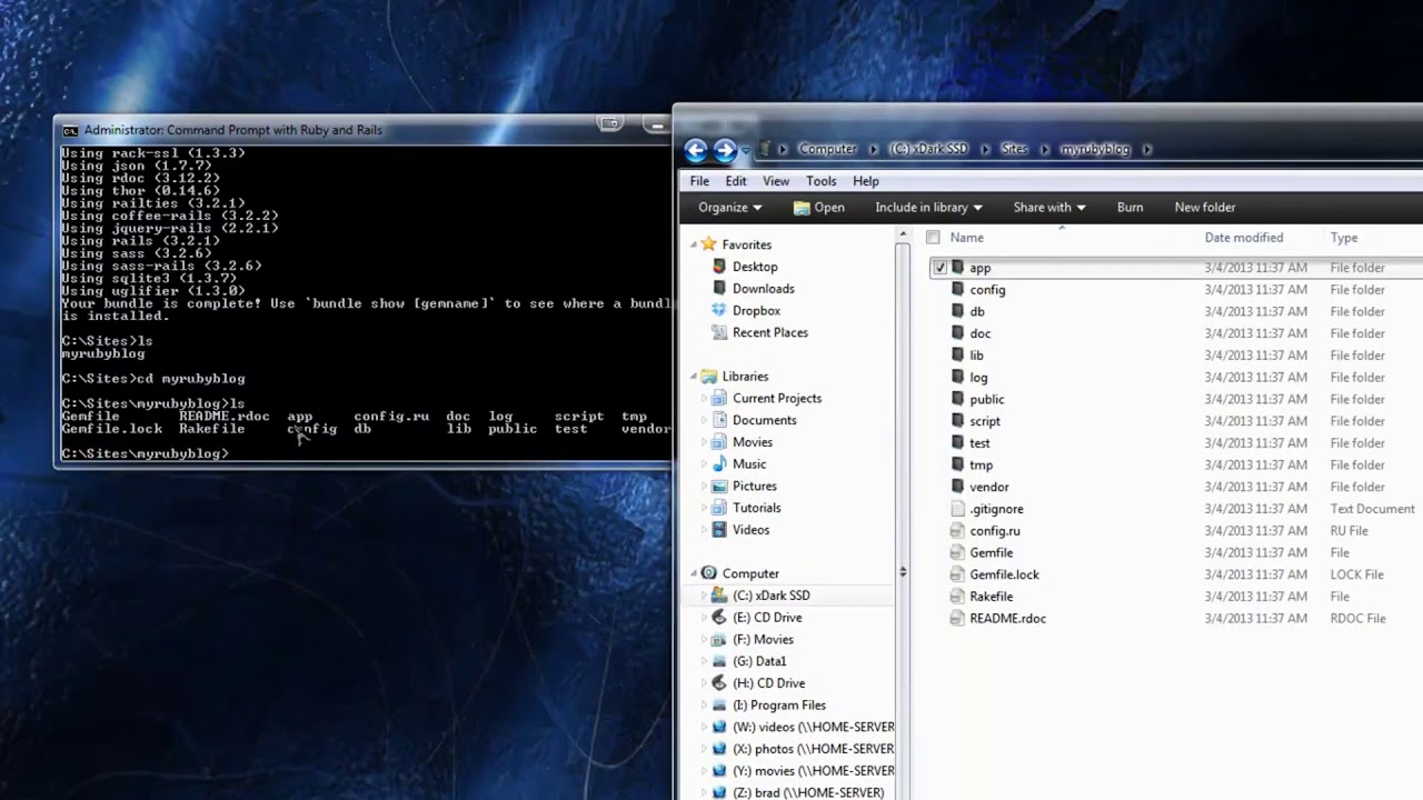 Ruby on Rails Tutorial Lesson 5 Full HD