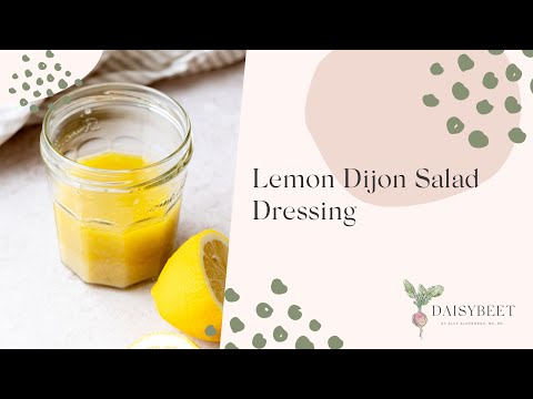 Lemon Dijon Dressing Recipe