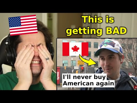 American Reacts to Canadians Boycotting America