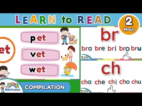 CVC Word Families | Consonant Blends and Consonant Digraphs Blending with the Vowels | English