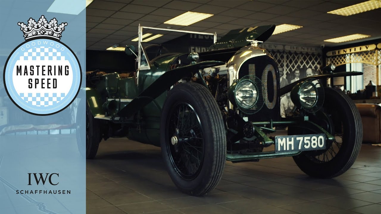 The first ever works-entry Bentley