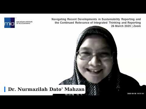Integrated Reporting Webinar - The Continued Relevance of Integrated Thinking and Reporting
