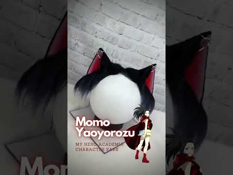 Momo Yaoyorozu Cosplay from My Hero Academia - Faux Fur Ears