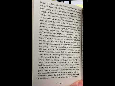 Tuck Everlasting Chapter 22