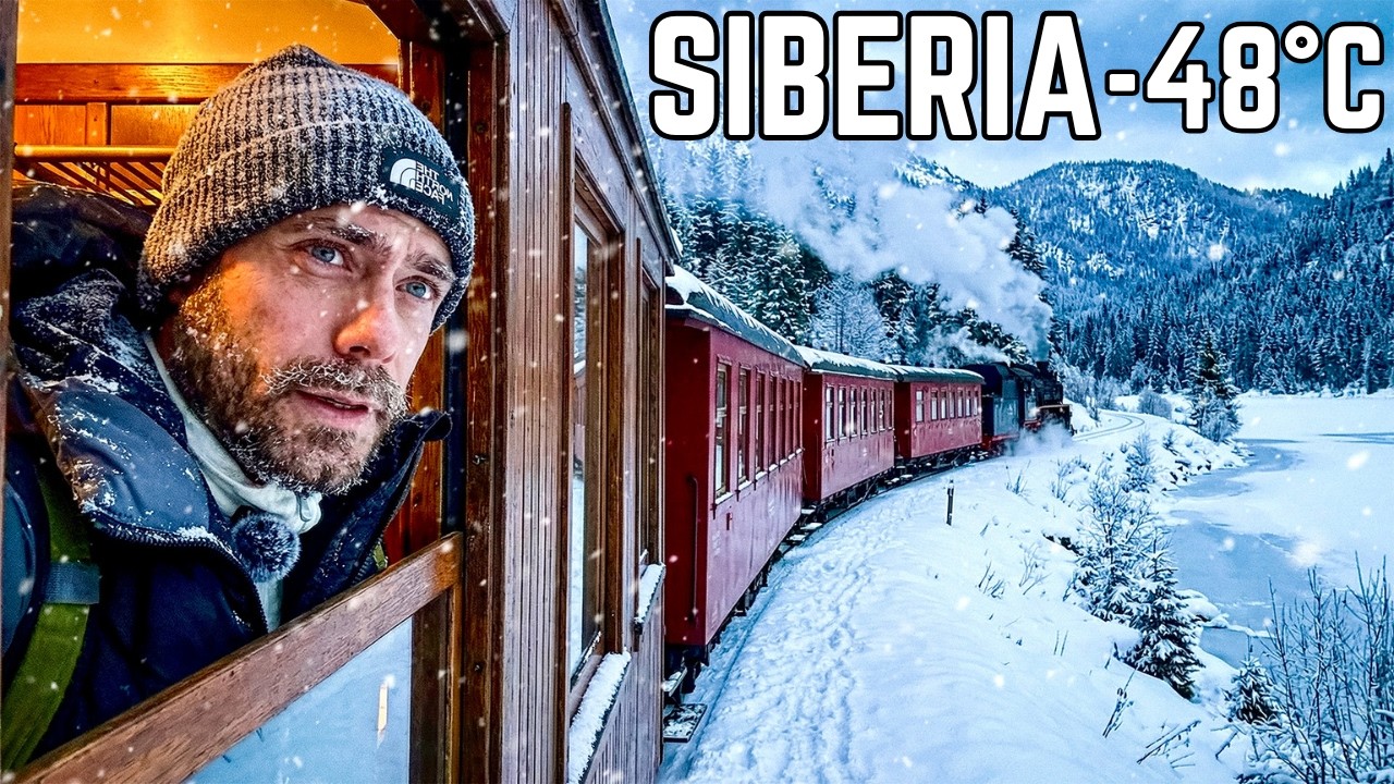 Surviving 7 days On The World’s Longest Train Ride 🇷🇺