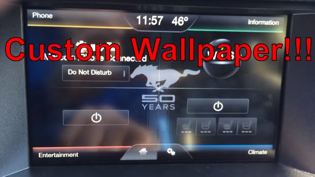 2015 Mustang - Custom Wallpaper MyFord Touch System