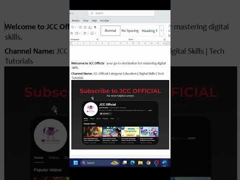Convert PDF to Word in Seconds! #tech #knowledge #pdftoword #techtips