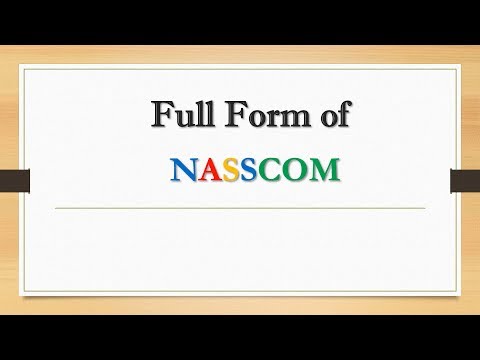 Full Form of NASSCOM || Did You Know?