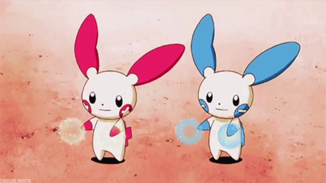 Minun & Plusle - Dynamite [Female Nightcore] - AMV
