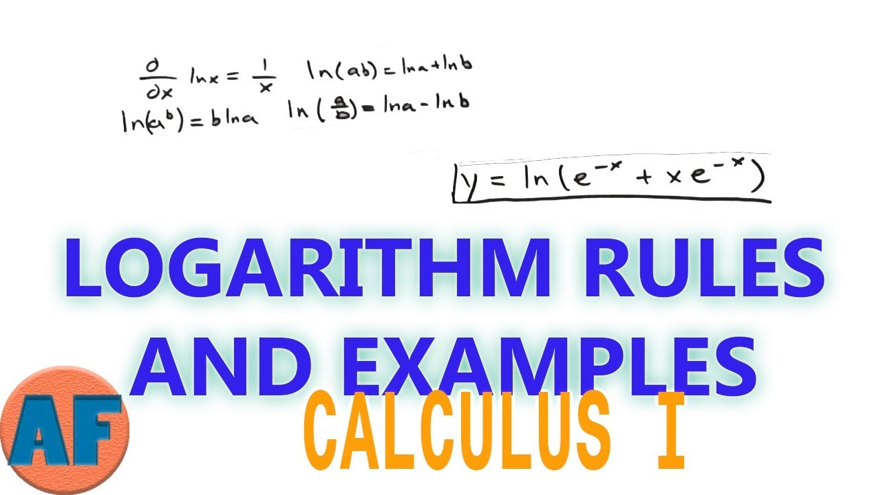 Logarithmic Differentiation and Rules With Solved Examples