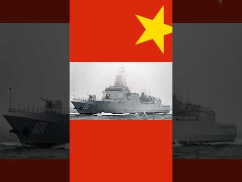 Which ships are in the Chinese navy, which developed very rapidly in a short time?
