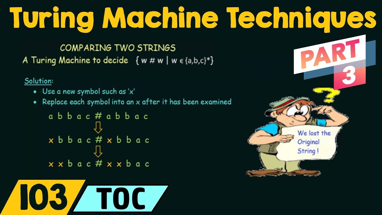 Turing Machine Programming Techniques (Part 3)