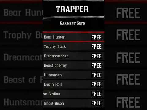 🤯 Get ANY Outfit for FREE in RDR2 #shorts #reddeadredemtion2