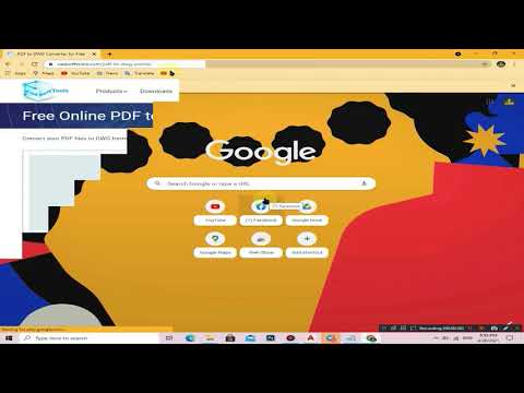 How to Convert PDF file to DWG file, Convert Online Free 100%