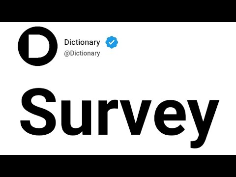 Survey Meaning In English