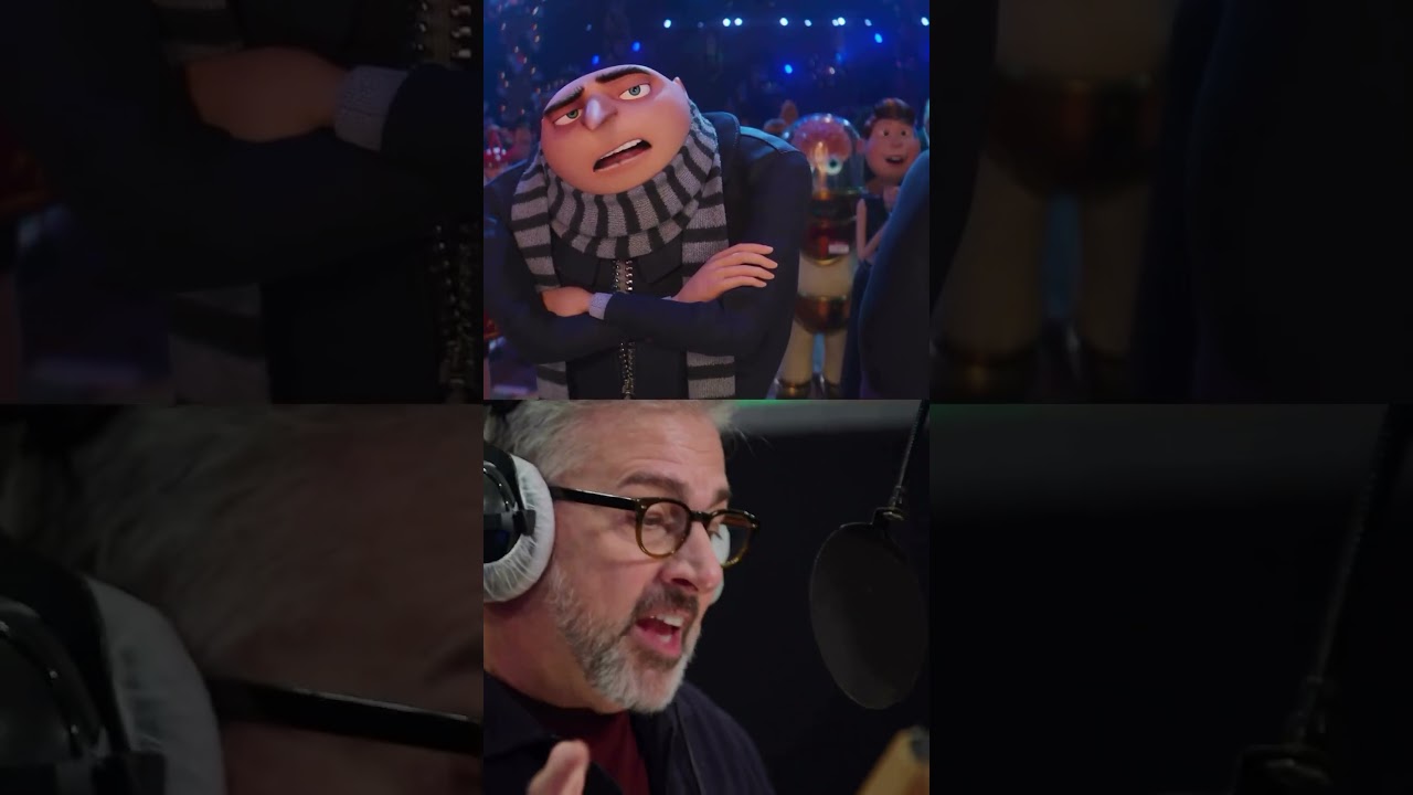 Kings of comedy, Steve Carell & Will Ferrell step into the recording studio for #DespicableMe4 👏