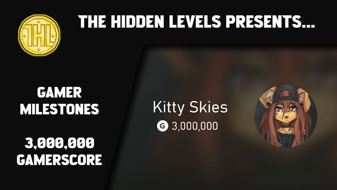 Hitting 3,000,000 Gamerscore on Xbox!