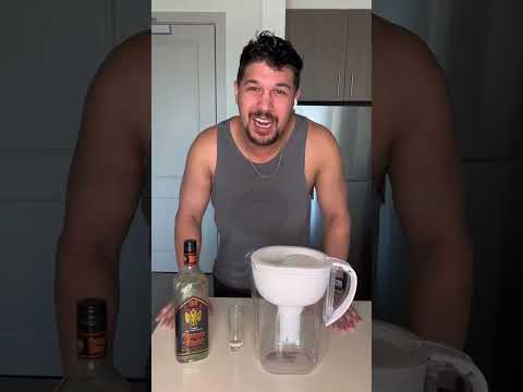 Using A Brita Filter To Make The Strongest Liquor Bareable! #shorts