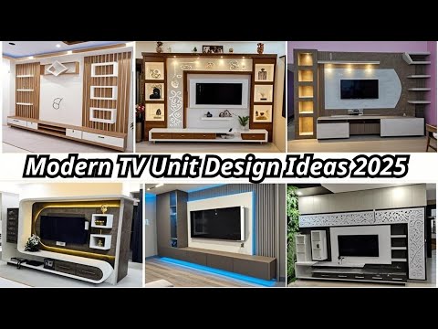 TV Unit | Modern TV Unit Design Ideas 2025 | TV Unit Design 2025 | TV Cabinet Design