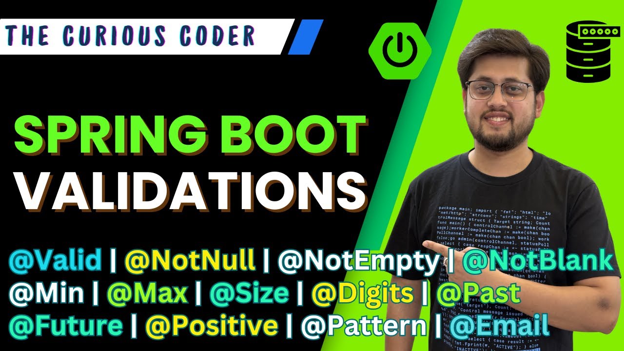 Spring Boot Validations Explained | @Valid, Annotations & Custom Validation