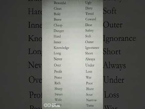 Antonyms and uske Synonyms #study # viral #shorts#short