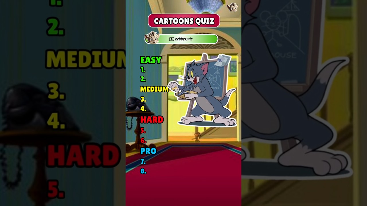 Can You Guess these Cartoon Characters in just 2 Seconds 🤩📺 #cartoons #quizshorts #quiz