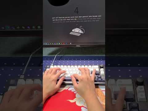 Keychron Q2 Commission Build 80 | Mechanical Keyboard Sound Test Typing ASMR