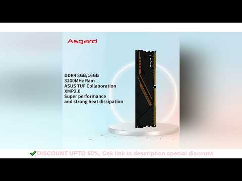 SALE Asgard TUF Series Co-brand DDR4 RAM PC 16GB 32GB 3200MHz 3600MHz RAM for Desktop Udimm