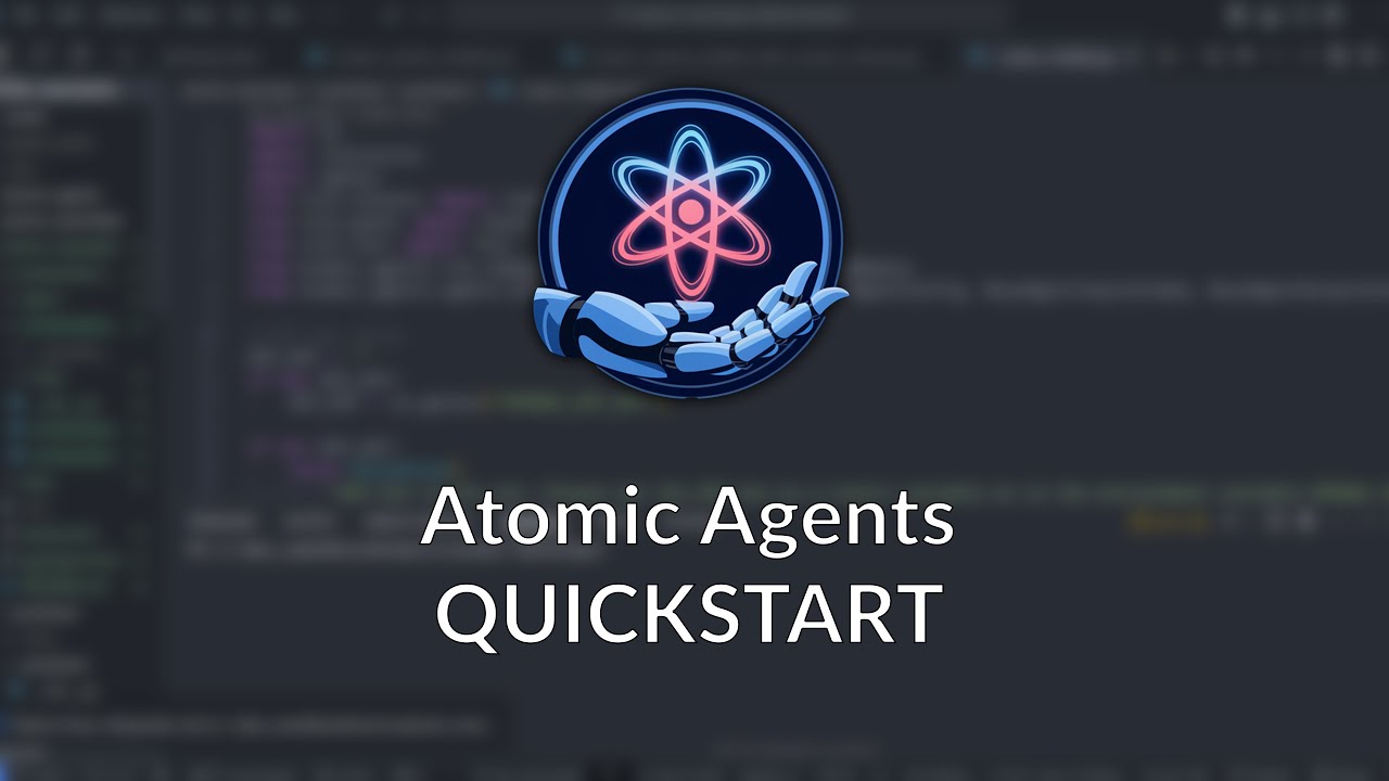 Atomic Agents Quickstart - Coding Agentic AI with Ease