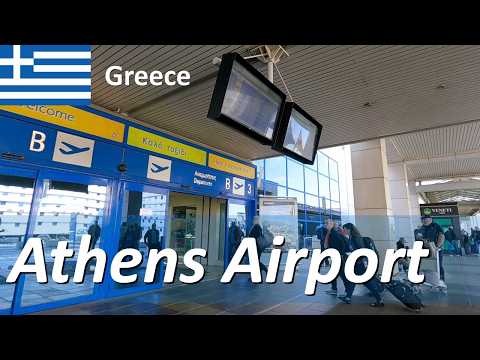 【Athens Airport】🇬🇷Explore Greece's Largest Athens Airport Tour / How to Enjoy Athens Airport 120%!